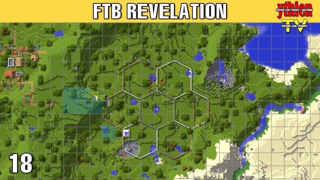 FTB Revelation 18 - Xây Hình Lục Giác - YouTube