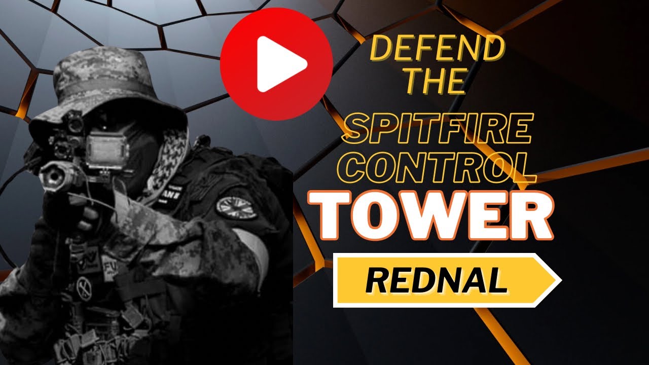 Airsoft Game Play - Defend the control tower - Epic Rednal Airsoft Game ...