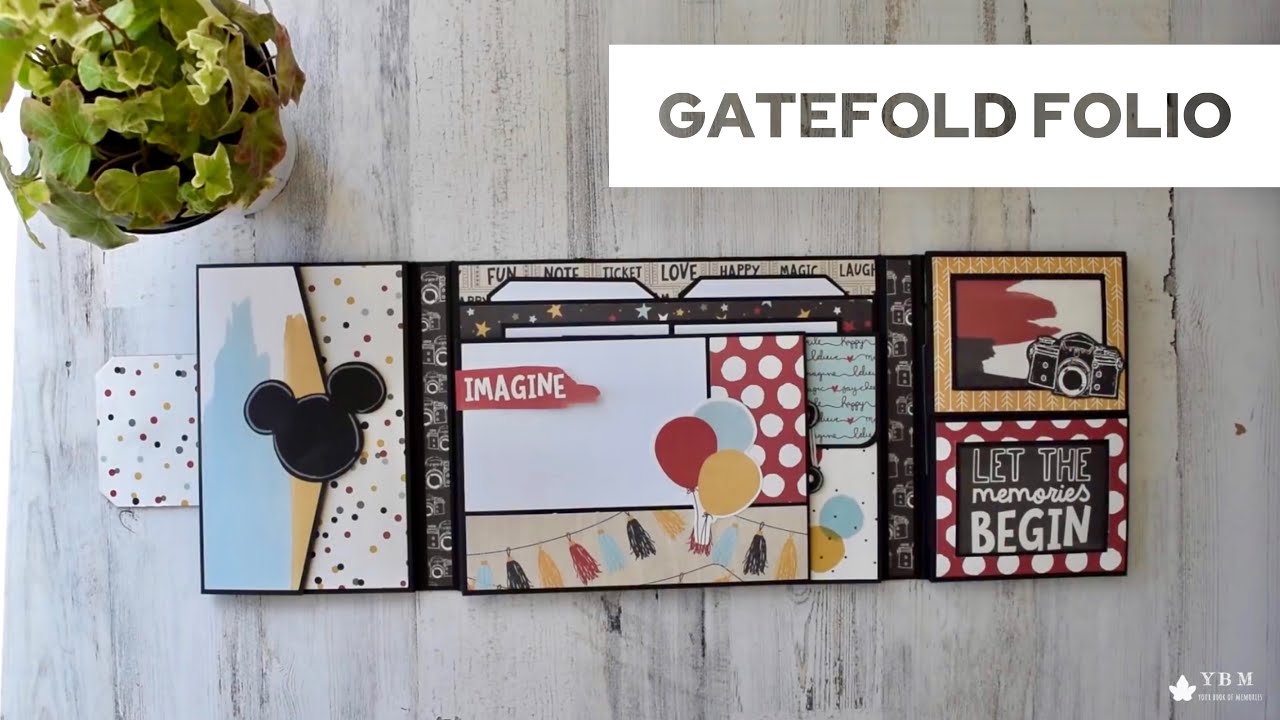 Gatefold Portfolio | Simple Stories | Say Cheese III - YouTube