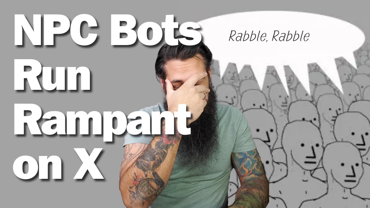 NPC Bots Run Rampant on X - YouTube