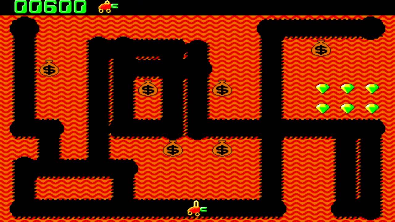 Digger (MS-DOS) - YouTube