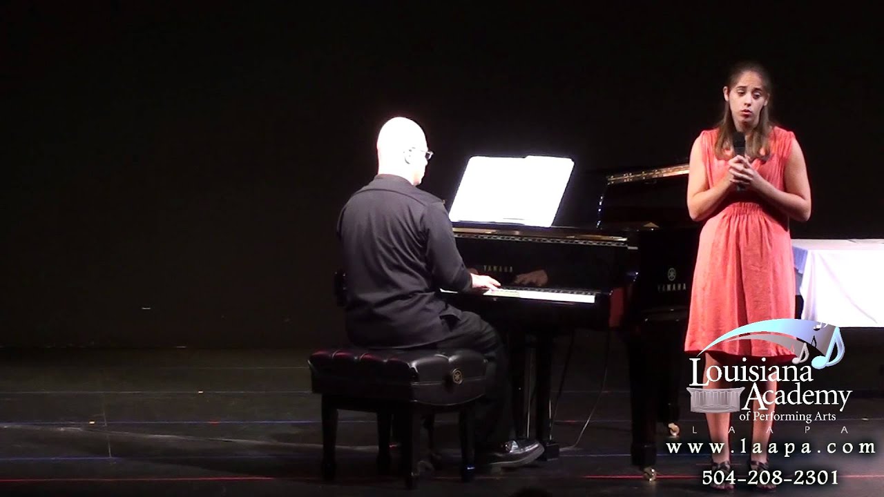 Anna Leach, vocal student at LAAPA - YouTube