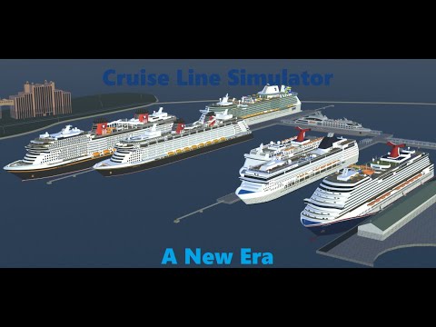 Cruise Line Simulator: A New Era Trailer - YouTube