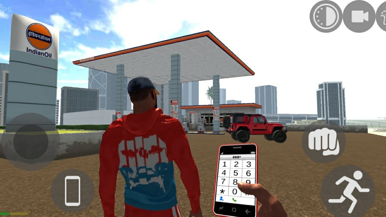 petrol pump + modify Thar update ! Indian bike driving 3D game ! Indian ...