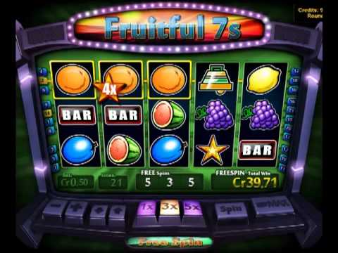 Fruitful 7s Pub-style Fruit Machine at WinADayCasino - YouTube