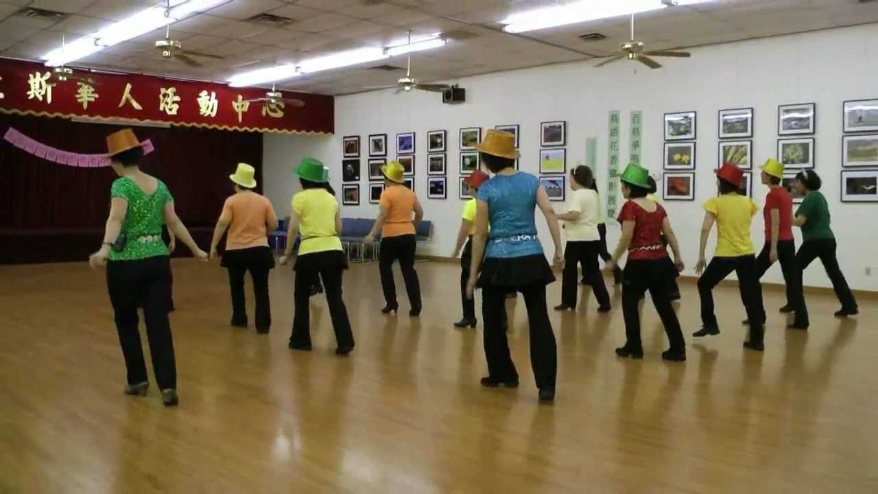 Party People -Line Dance (Demo & Teach) - YouTube
