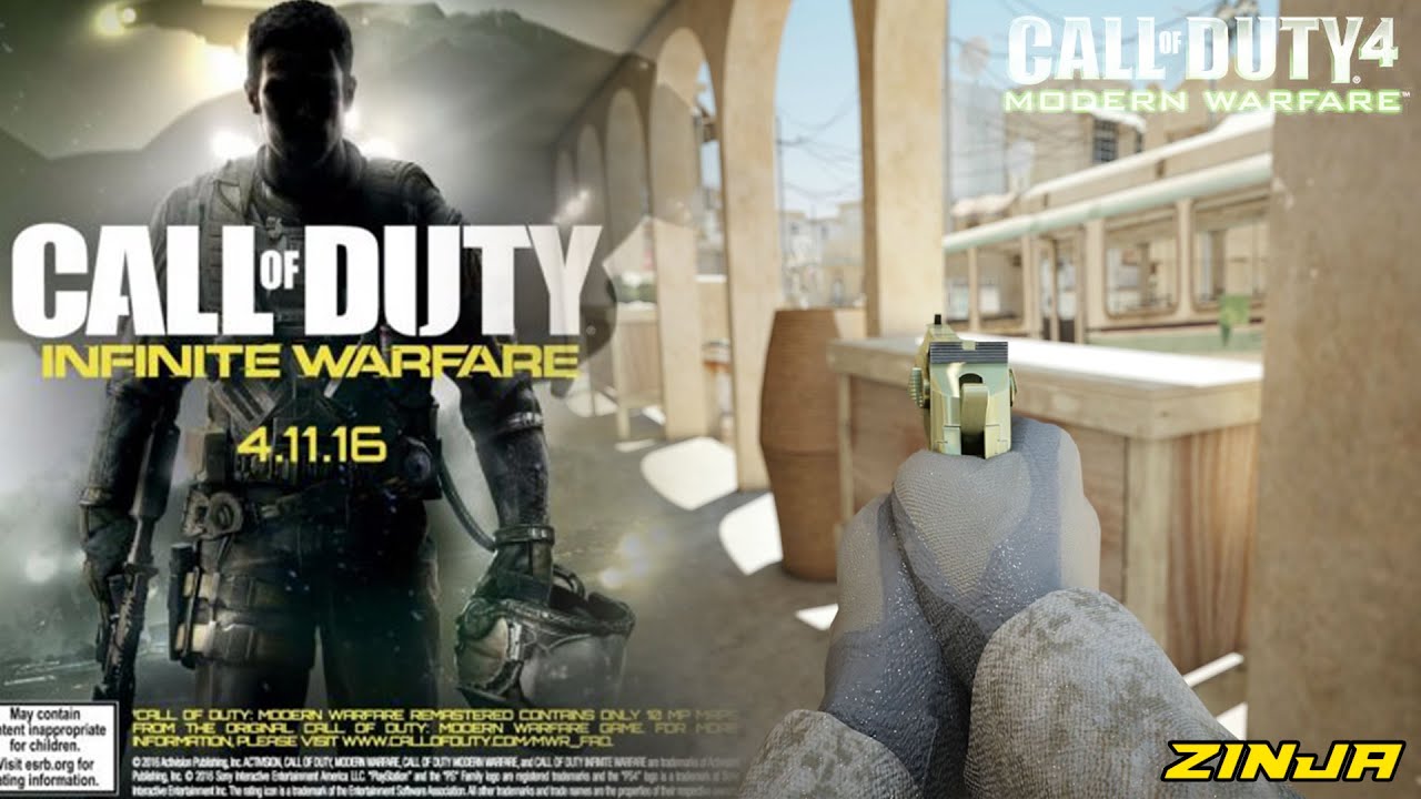 Call of Duty 4: Modern Warfare "Remastered" || Difference between a ...