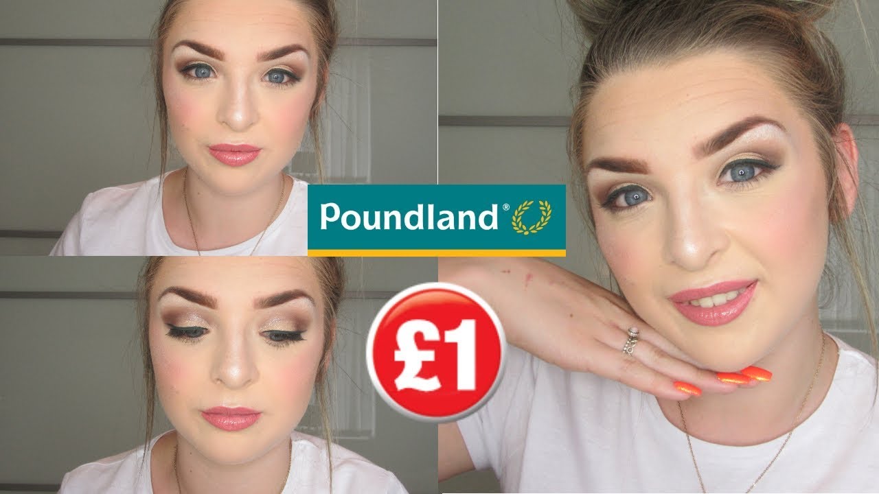 FULL FACE OF POUNDLAND MAKEUP | DOES IT REALLY WORK - YouTube