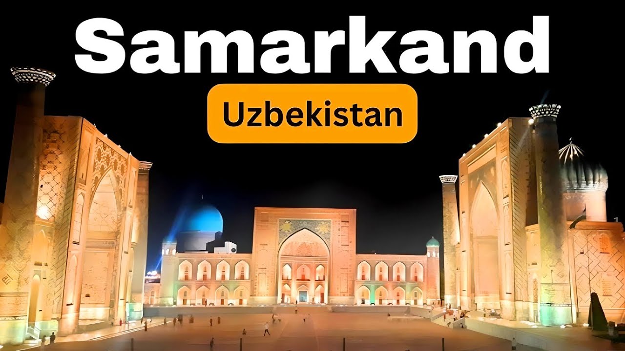 Uncover the Wonders of the Registan at Night with This Stunning Light ...