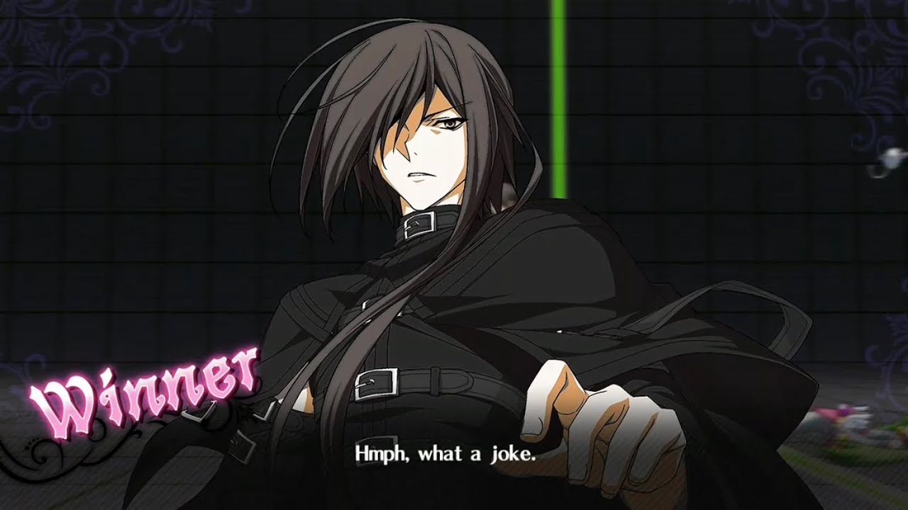 Phantom Breaker Omnia all Infinity Win Quotes - YouTube