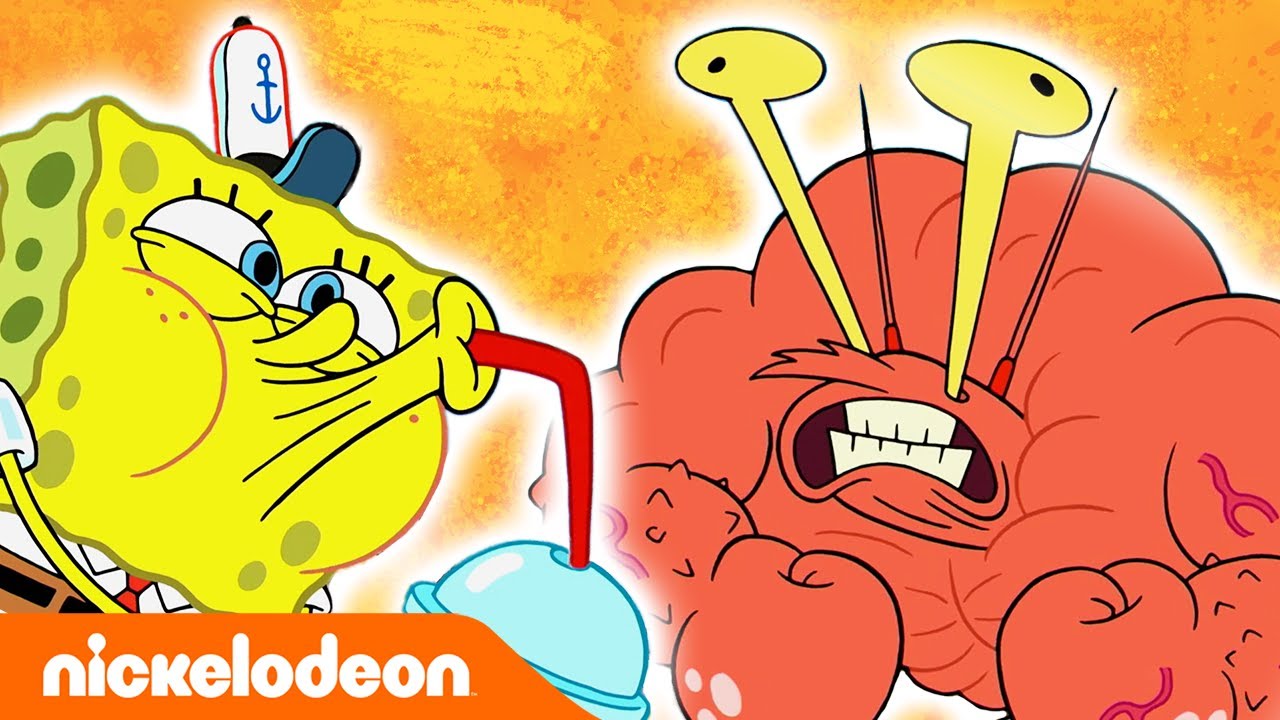 SpongeBob SquarePants | Pekerjaan baru Larry | Nickelodeon Bahasa - YouTube