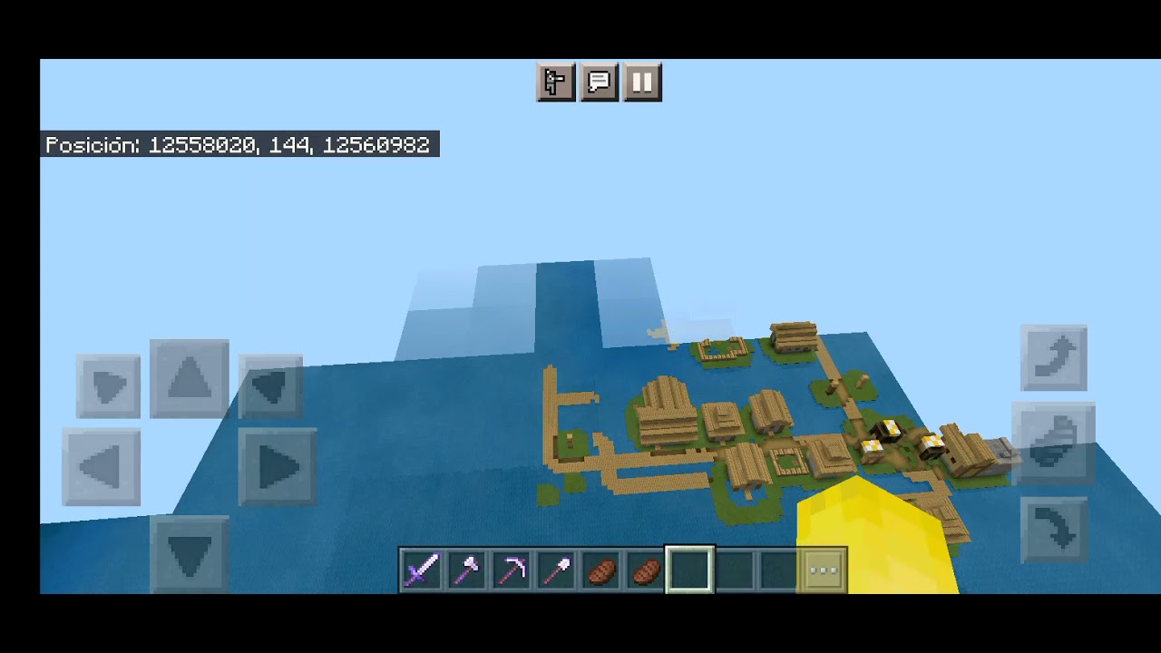 esto es lo que pasa si llegamos a más de 12550821 en Minecraft 🤯 😂🤣 fue ...