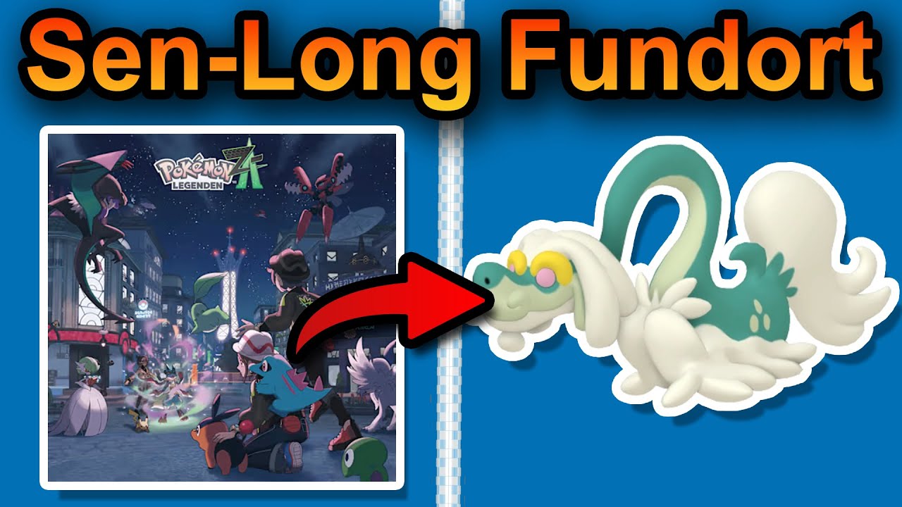 Pokemon Legenden Z-A Sen-Long fangen Fundort (schnell & einfach) - YouTube