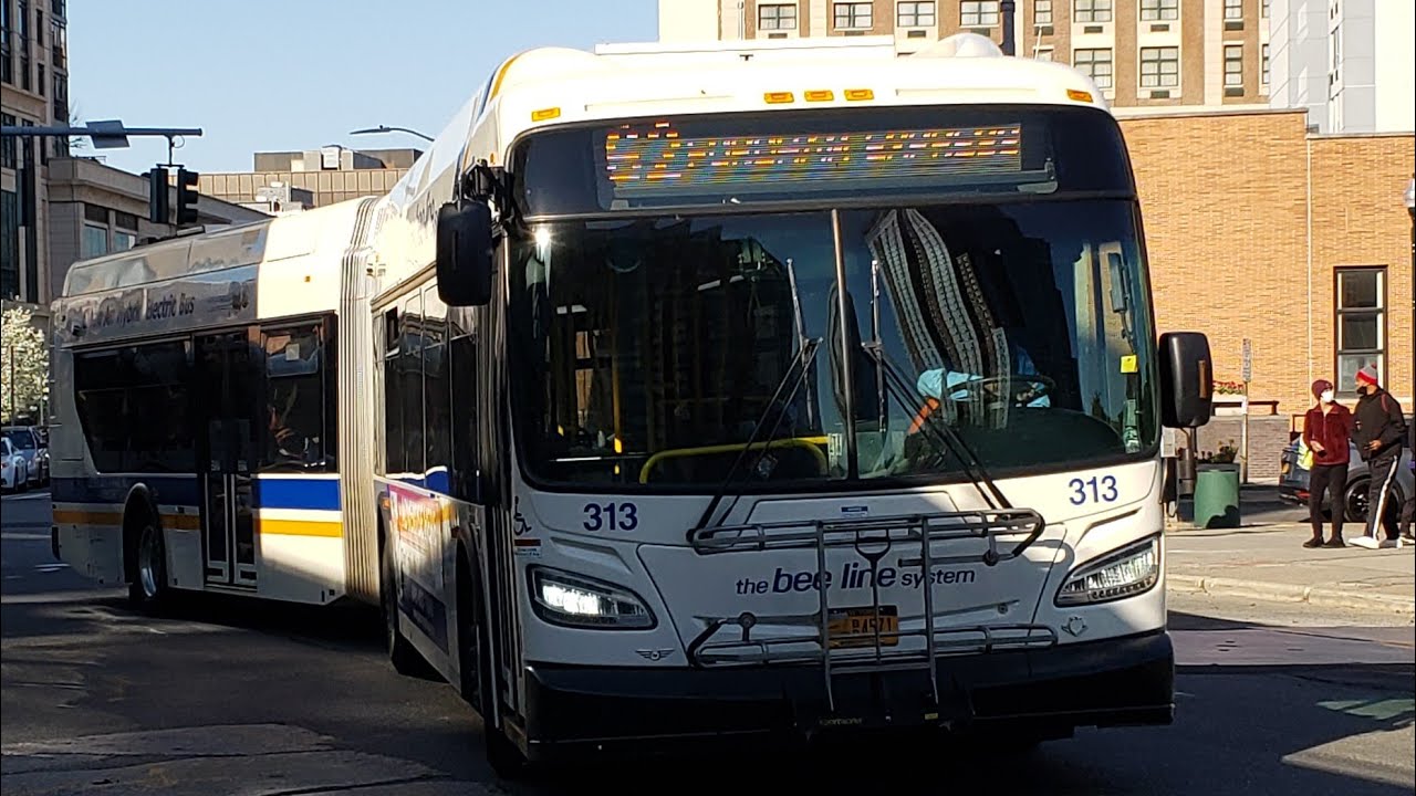The Bee-line System | Riding 2019 New Flyer XDE60 #313 on the W62 ...