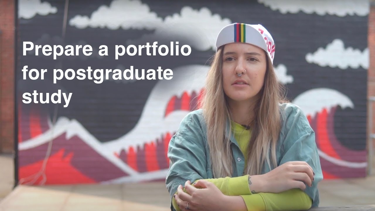 Portfolio advice: Prepare your portfolio for postgraduate study - YouTube
