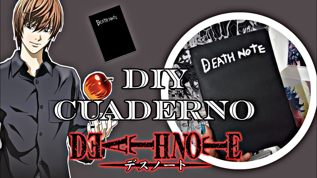 Diy cuaderno DEATH NOTE||El mundo de hanabi - YouTube