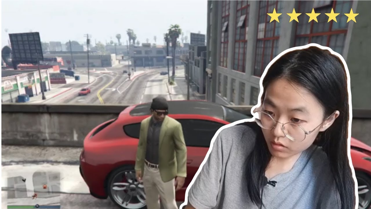 Chinese Girl Plays GTA For The First Time - YouTube