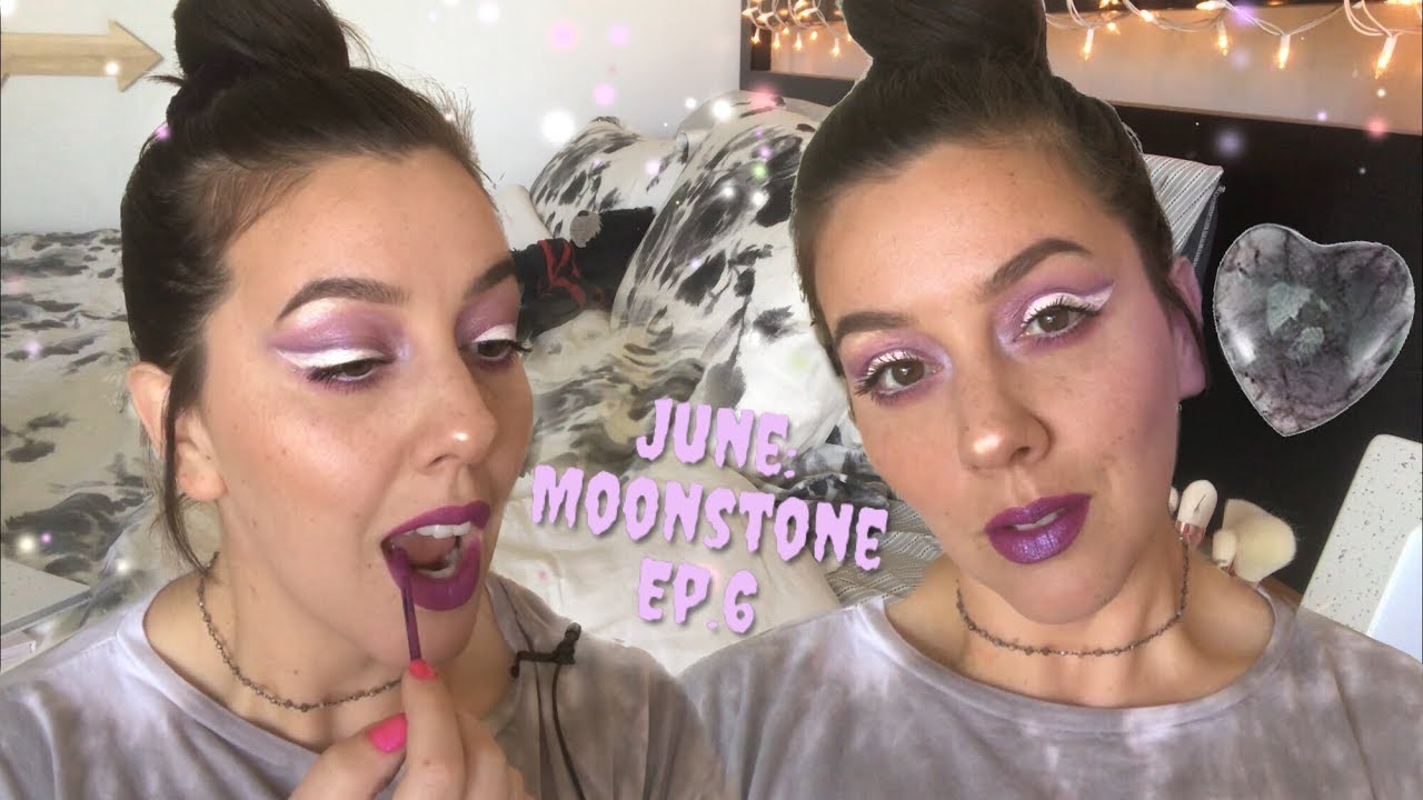 June Moonstone Tutorial! : Birthstone Series Ep.6 - YouTube