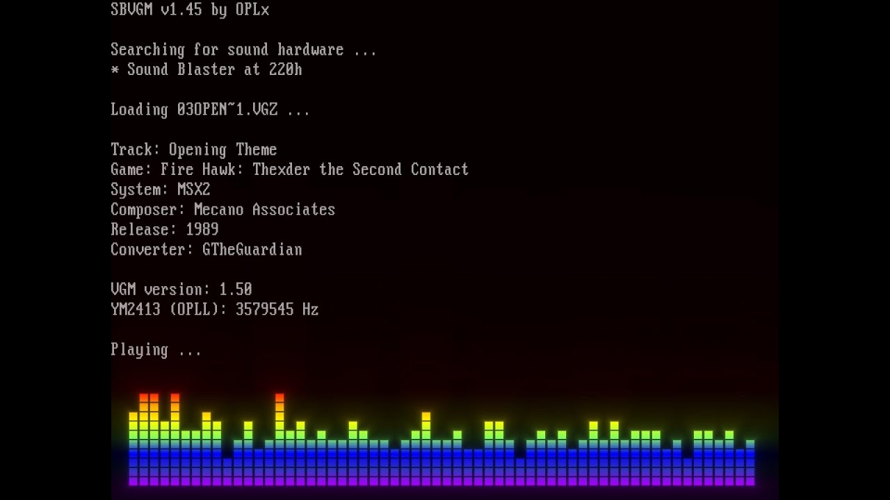 [MiSTer FPGA] AO486 (IBM PC 486SX) Core : SBVGM Test - YouTube