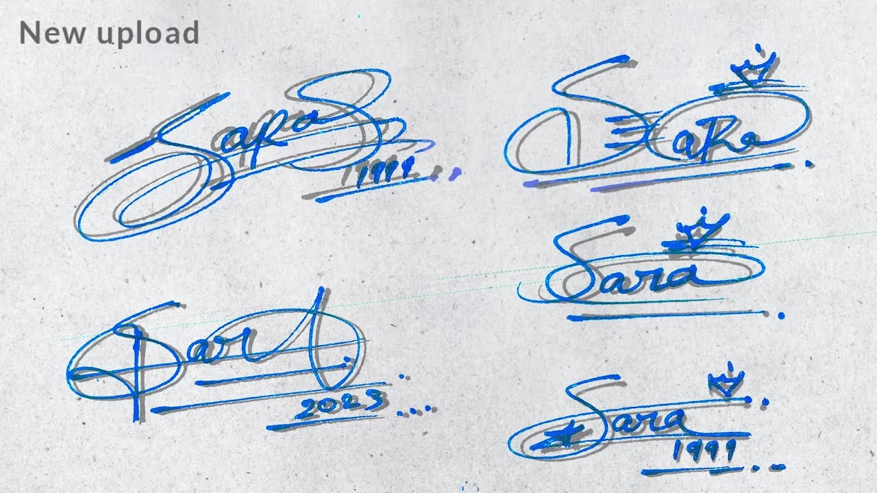 Stylish signatures for Sara | Letter S signature style | signature tips ...