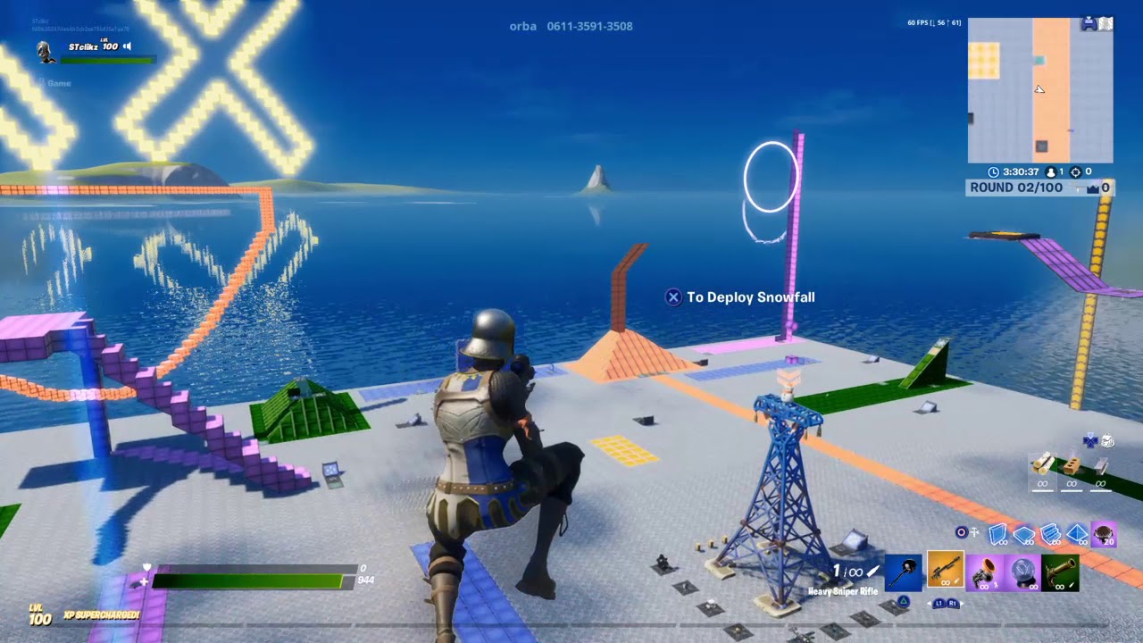 Trickshotting on FaZe Orbas trickshot map! - YouTube