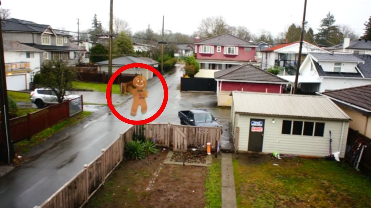 Living Gingerbread Man In Real Life Sighting - YouTube
