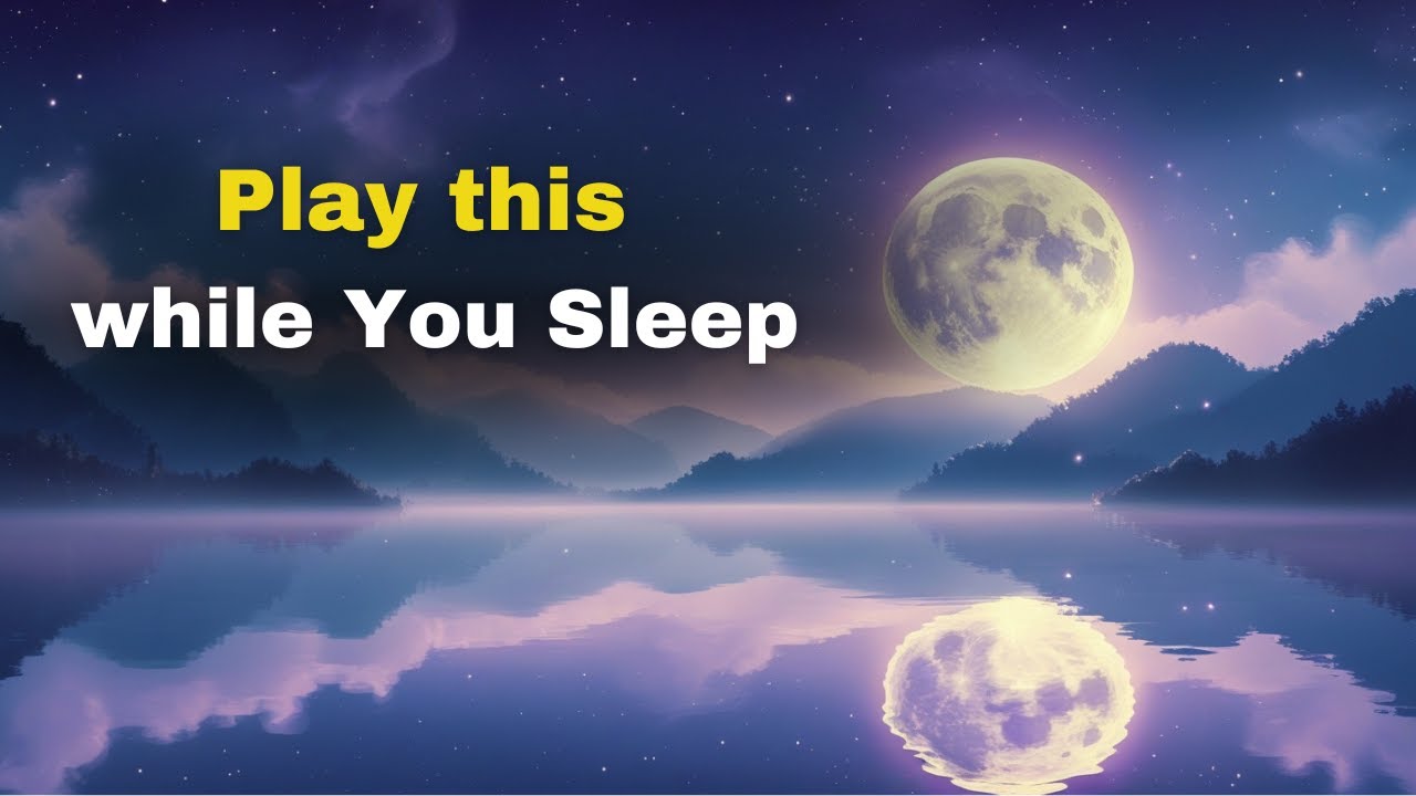 Bedtime Manifestation Positive Affirmations for Relaxation Guided sleep ...