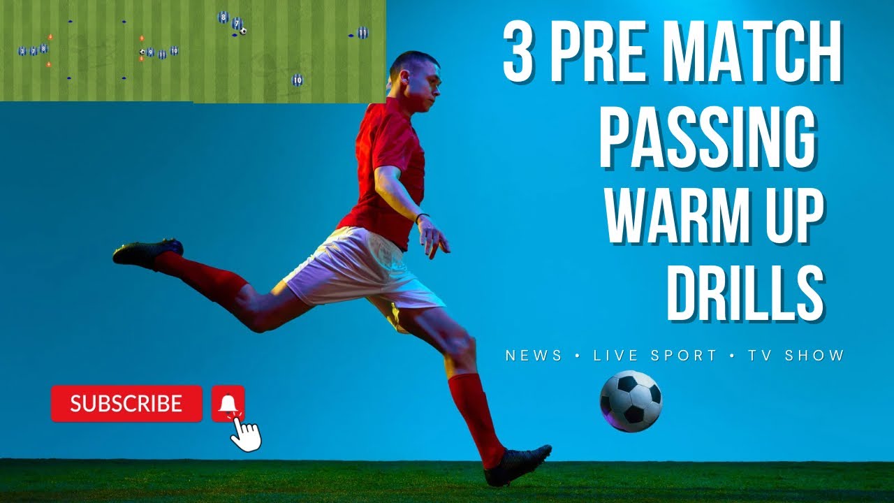 3 Pre Match Warm Up Passing Drills! U7/U8/U9 & above! - YouTube