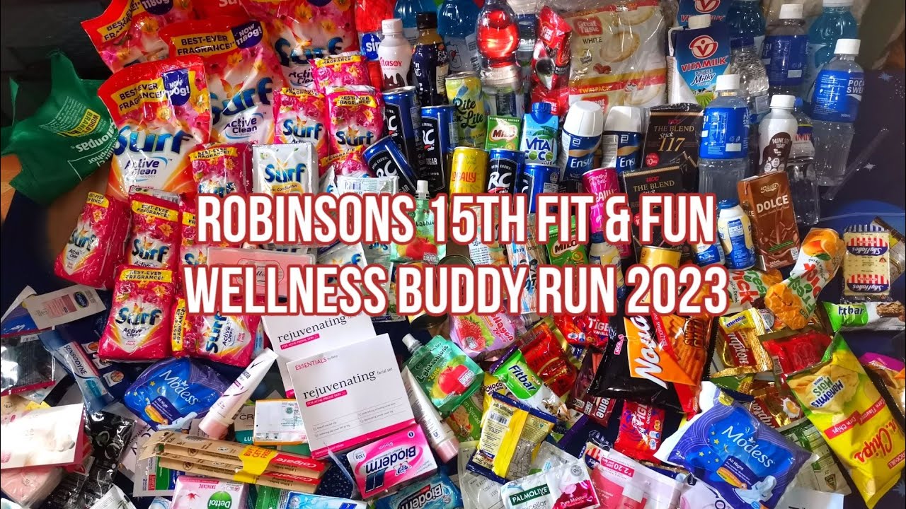 Robinsons 15th Fit & Fun Wellness Buddy Run 2023 Mini Vlog - YouTube
