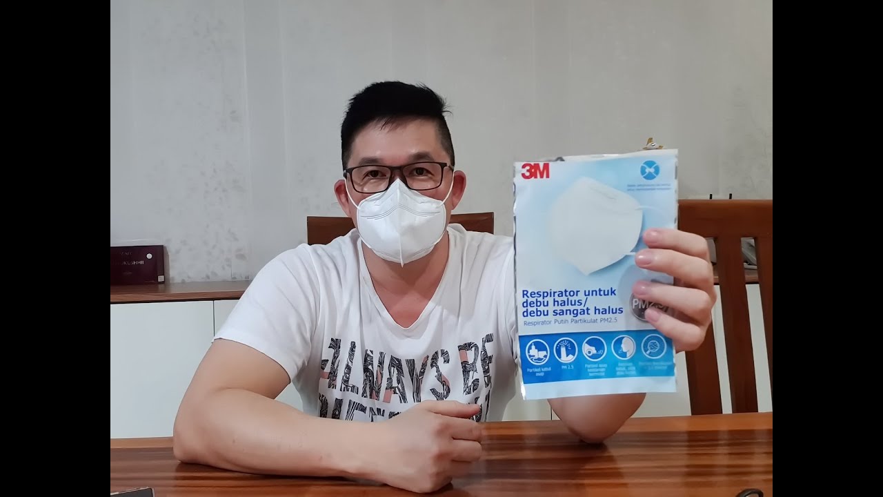 Masker Respirator 3M KF94 - YouTube