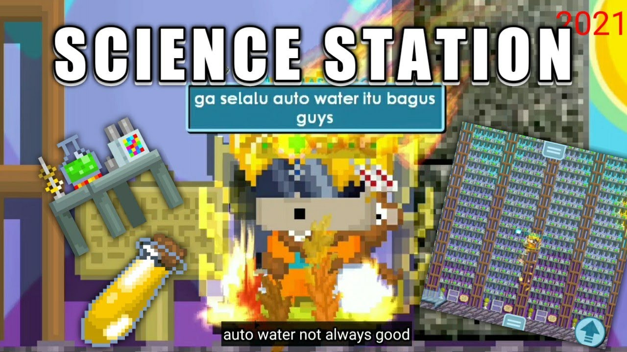 RAYMAN FIST DESIGN SCIENCE STATION GROWTOPIA 2021 - YouTube