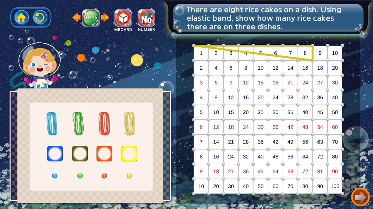 multi&division 4 Multiplication table C - YouTube
