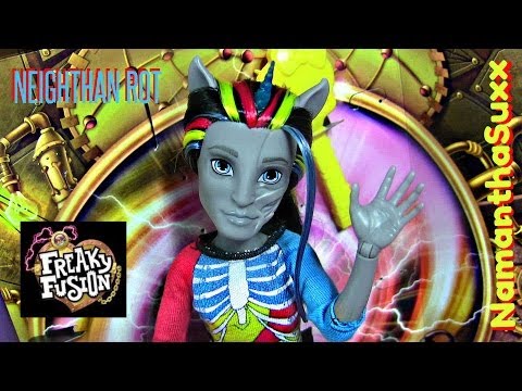 MONSTER HIGH NEIGTHAN ROT FREAKY FUSION DOLL REVIEW VIDEO