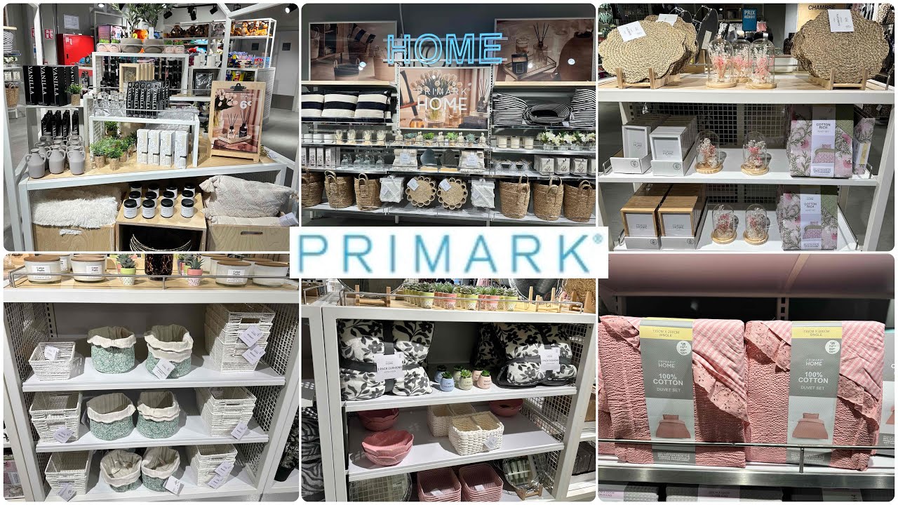 Primark home decor new collection February 2024 - YouTube