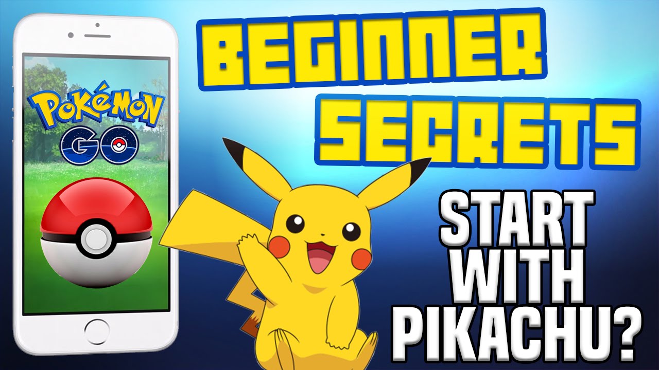 Pokemon Go Beginner Tutorial - Pikachu, How to Play, Where to go! - YouTube