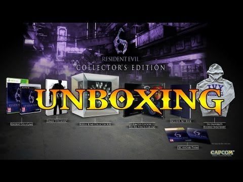 Resident Evil 6 |Unboxing Edicion coleccionista/collector edition - YouTube