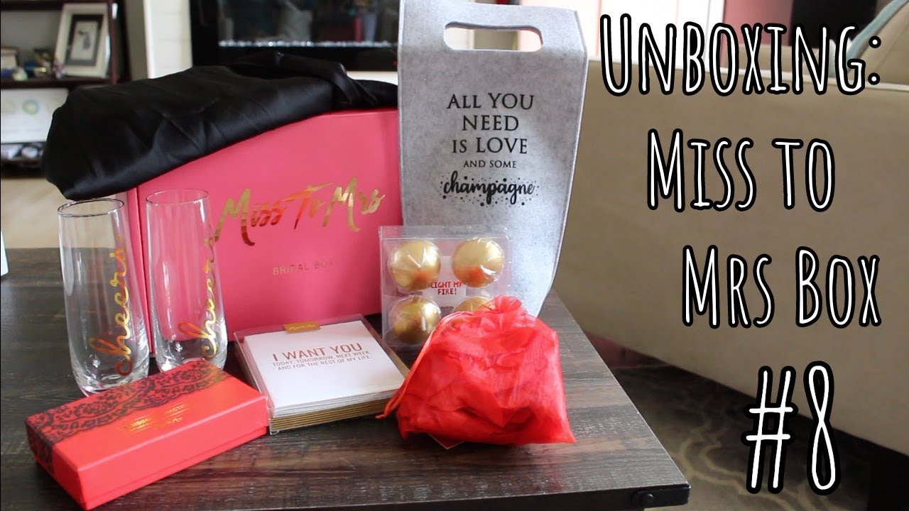 Wedding Diaries | Miss to Mrs Box #8 - YouTube