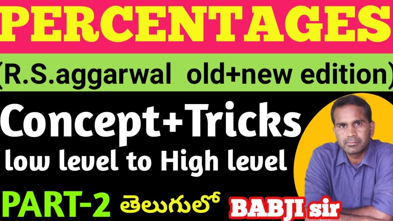 Percentage Tricks |Shortcuts/Formula | Percentage Problems Tricks |in ...