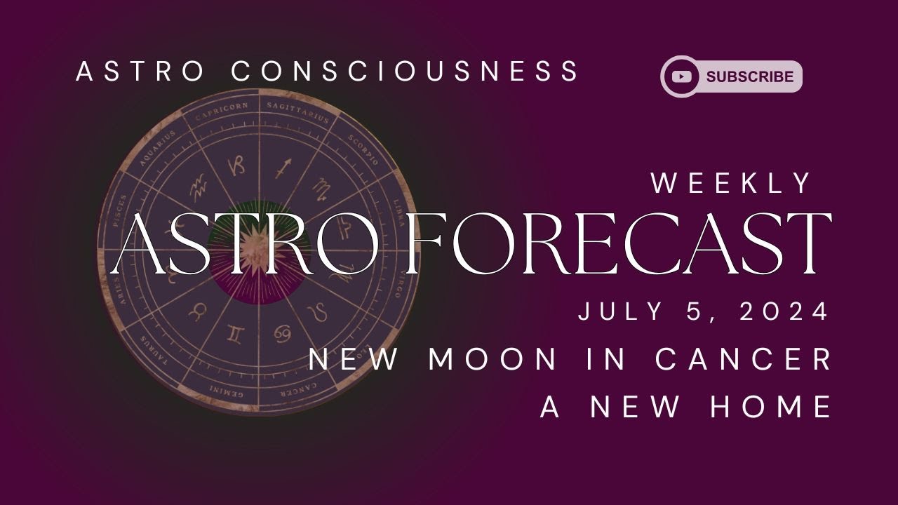 NEW MOON IN CANCER JULY 5, 2024 - Astro Consciousness by Milly Murillo ...