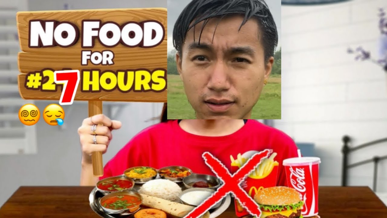 “Can I Survive 🤷🏻27 Hours Without Food? Extreme Fasting Challenge”😭 ...