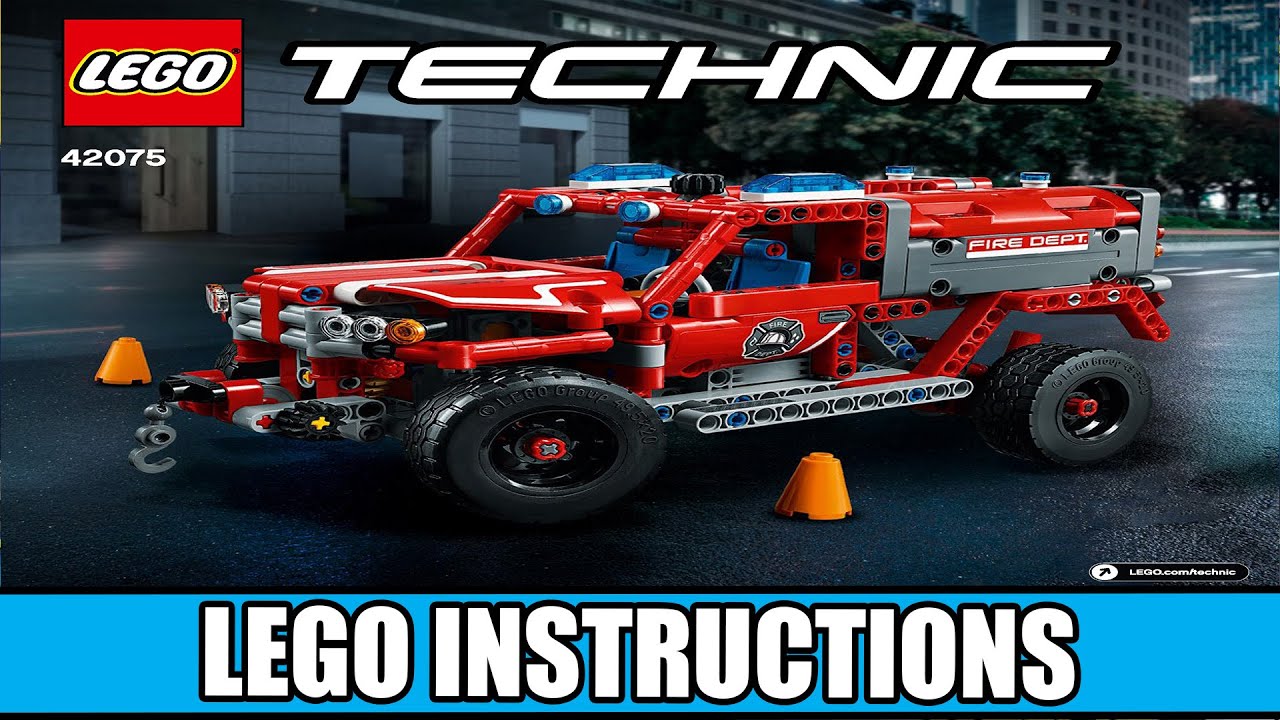 LEGO Instructions - Technic - 42075 - First Responder - YouTube