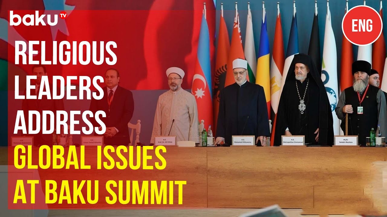 The III Global Summit of Religious Leaders of the World is taking place ...