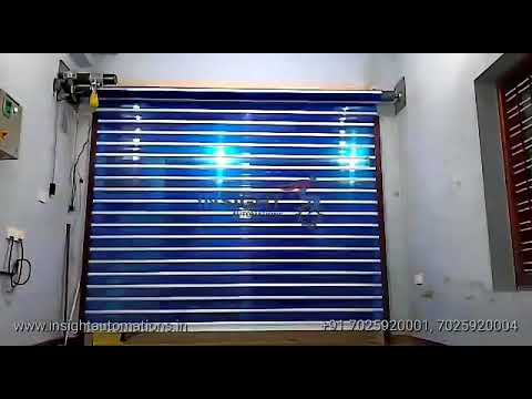Automatic Polycarbonate Rolling Shutters installed in Trivandrum # ...