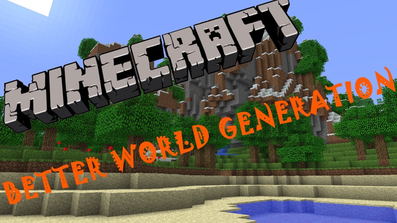 Minecraft 1.4.2 BETTER WORLD GENERATION Mod Installation + Review ...