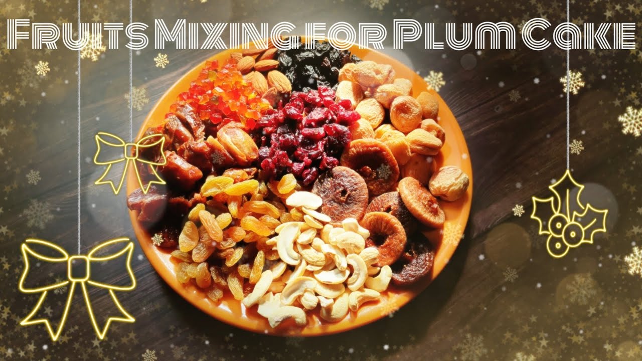 Fruits mixing for Plum Cake | പ്ലം കേക്കിന് ഫ്രൂട്ട് മിക്സിങ്... - YouTube
