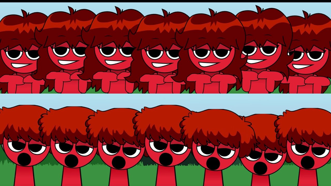 Incredibox Sprunki Retake ( Team Red Boyfriend Vs Team Red Girlfriend ...