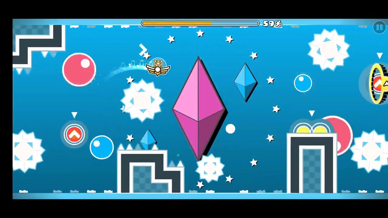 [109623871] purring paradise (by lollo888, Hard) [Geometry Dash] - YouTube