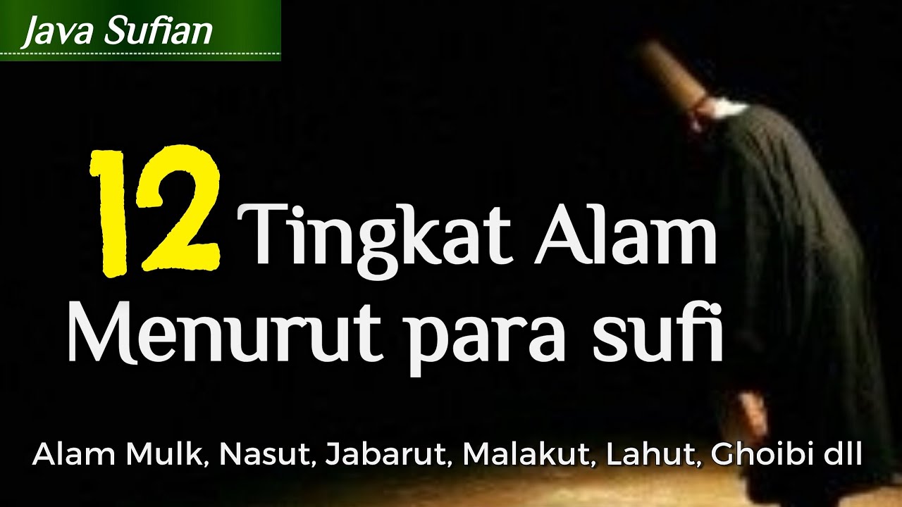 Tingkatan Alam menurut para sufi || Alam Jabarut, Nasut, lahut, Malakut ...