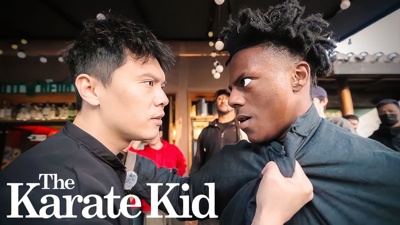 iShowSpeed & Zac Wang Recreate Karate Kid Scenes! - YouTube