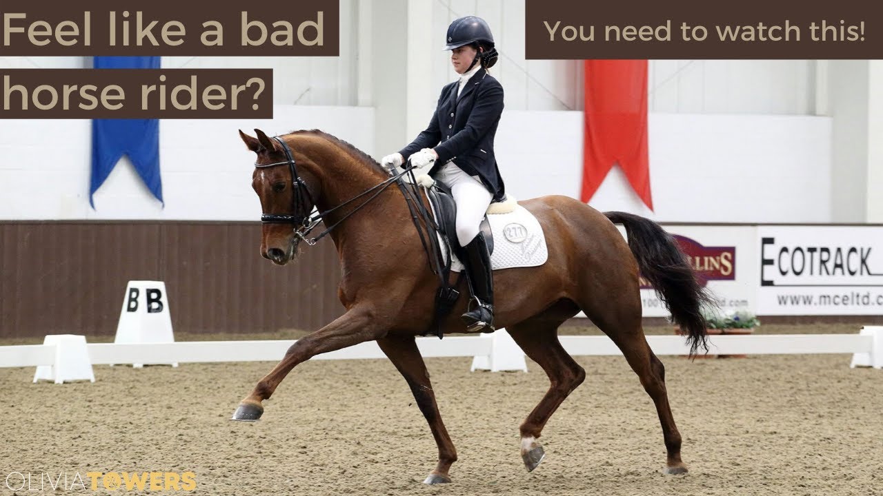 FEEL LIKE A BAD HORSE RIDER? Watch this | OT Vlog - YouTube